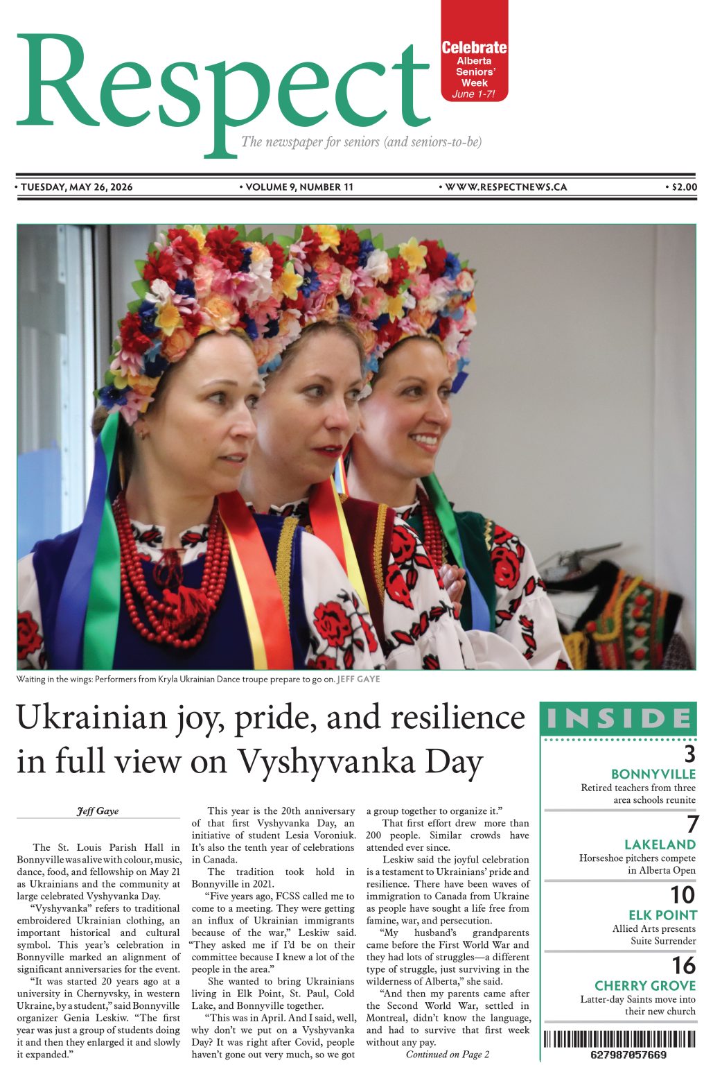 Respect May 26, 2026 – Respect